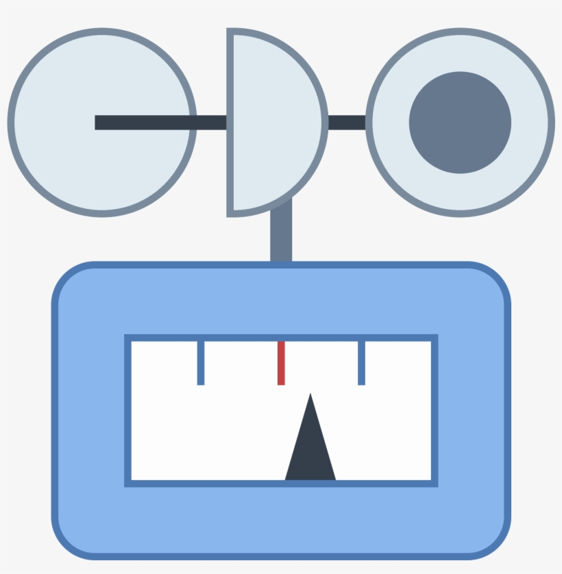 Wind Gauge Icon - Anemometer - 1600x1600 PNG Download - PNGkit