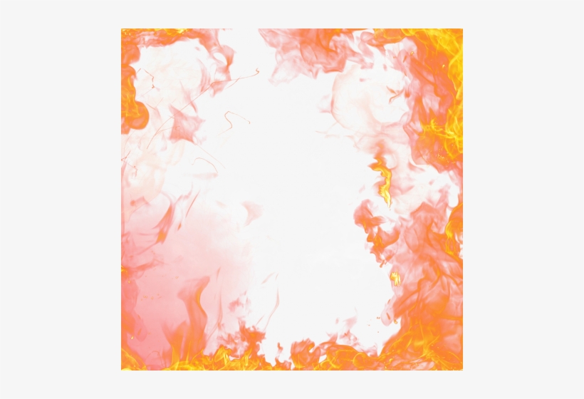 Download Transparent Blue Fire Frame Png - PNGkit
