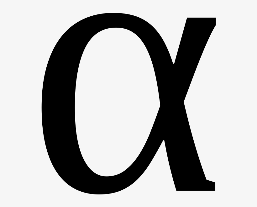 Symbol Of Alpha Beta - 1200x1200 PNG Download - PNGkit