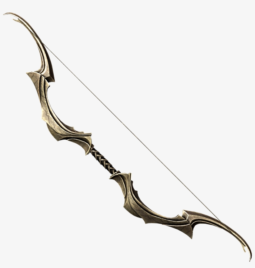 Auriels Bow - Golden Bow And Arrow Png - 1415x1416 PNG Download - PNGkit