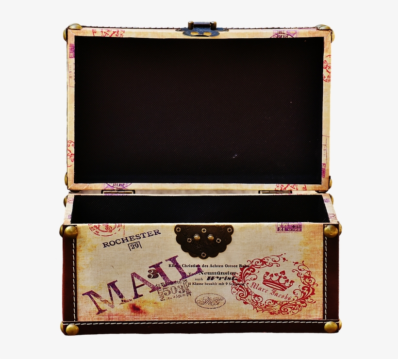 Chest, Open, Treasure Chest, Box, Decoration, Isolated - Cofre Abierto ...