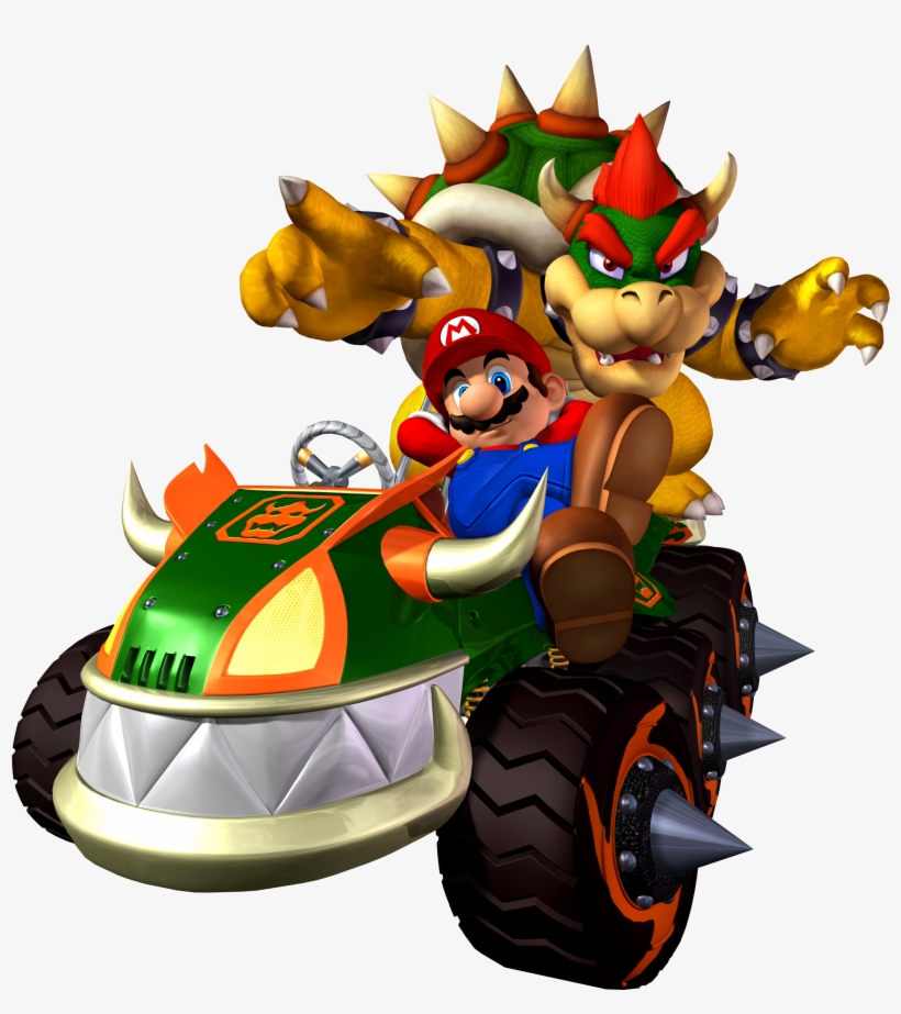 Download Transparent Paper Bowser - Mario Kart Double Dash Koopa King ...