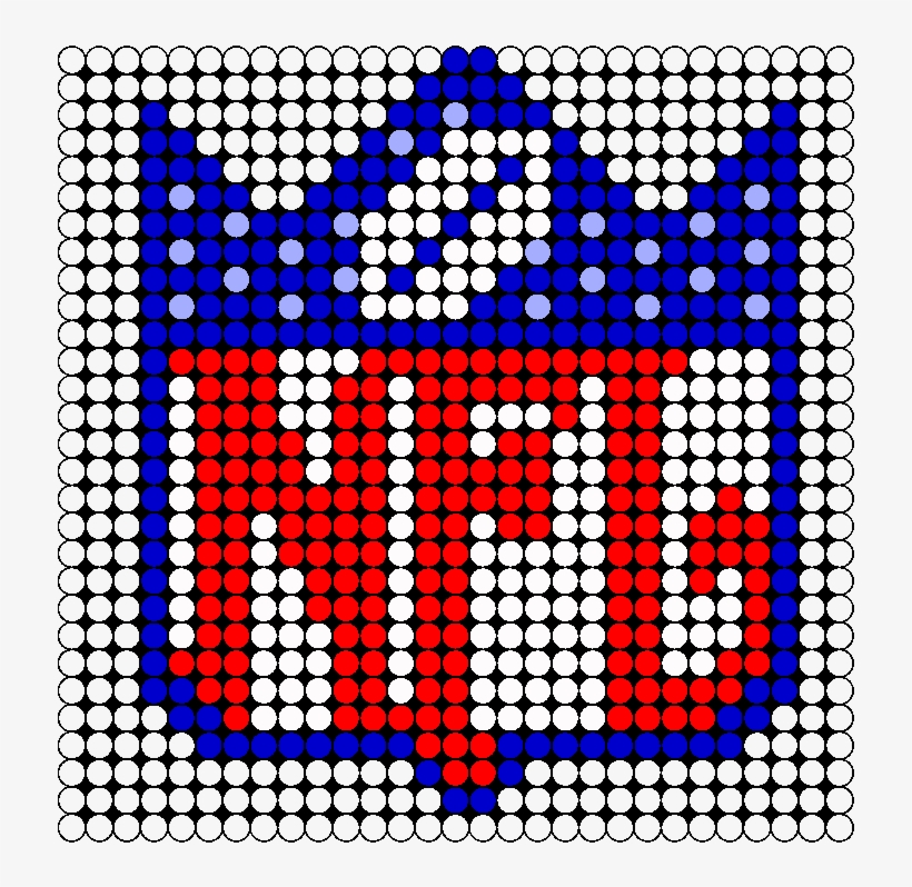 Nfl Logo Bead Pattern Melty Bead Patterns, Kandi Patterns, - Berlin ...