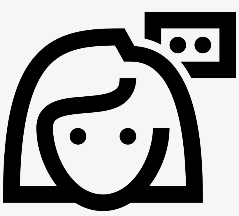 Pensando Da Donna Icon - Icon - 1600x1600 PNG Download - PNGkit