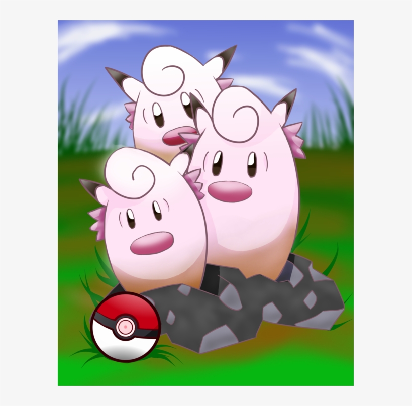 Clefable Dugtrio = Cleftrio By Fykexoleli On Newgrounds - Newgrounds ...