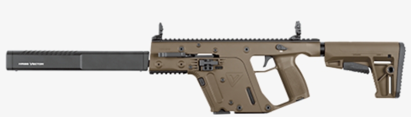 Png Black And White Download 9mm Vector Tan - Kriss Vector Crb 10mm ...