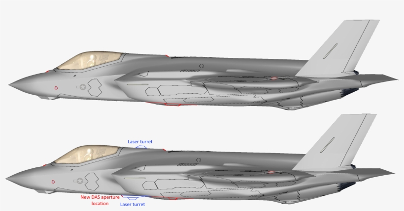 Image - F 22 Side View - 3000x1454 PNG Download - PNGkit