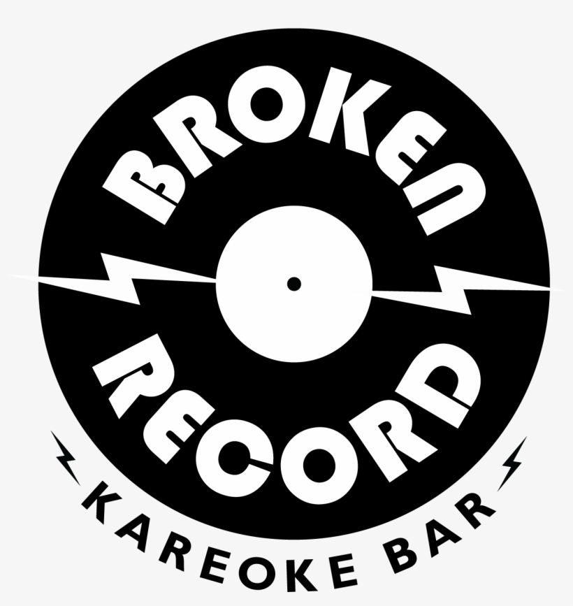 Broken Record Kareoke Bar Logo - Выше Нас Только Звезды - 1397x1439 PNG ...