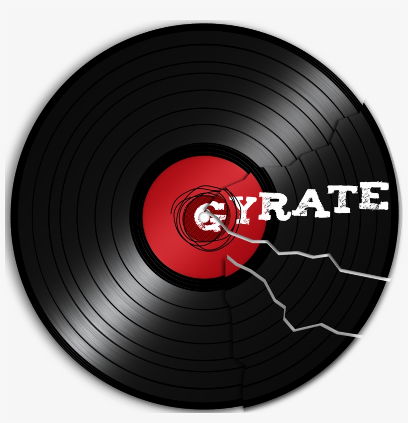 Gyrate Brokenrecord Red - Du Og Eg (you And Me) - 1393x1378 PNG ...