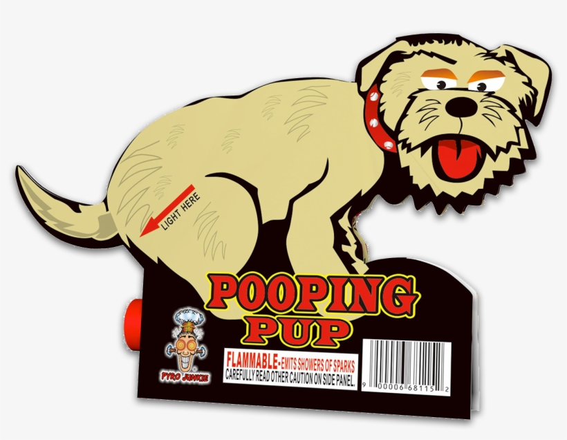 Pooping Pup - Fireworks - 1500x1500 PNG Download - PNGkit
