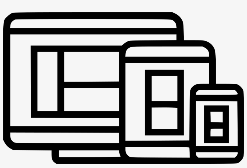 Responsive Web Design - Responsive Web Design Line Icon Png - 980x622 PNG Download - PNGkit