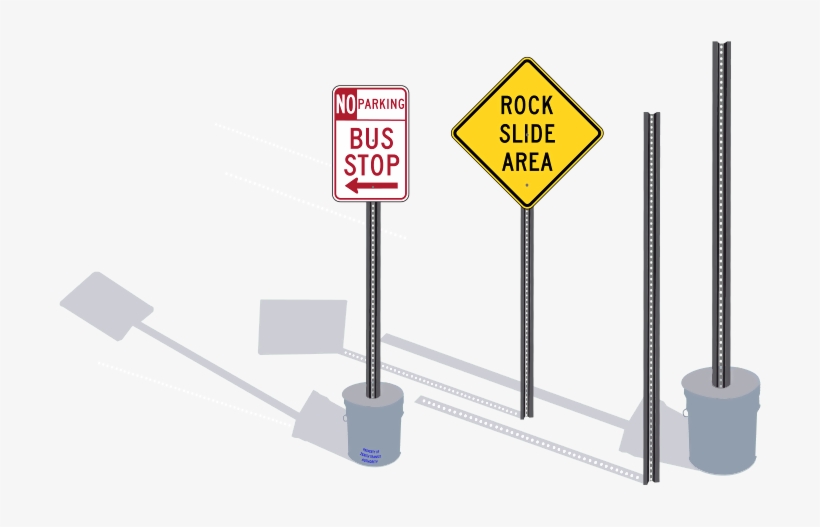 The Shadow Of A Road Sign - Bus Stop Sign Png - 800x463 PNG Download ...