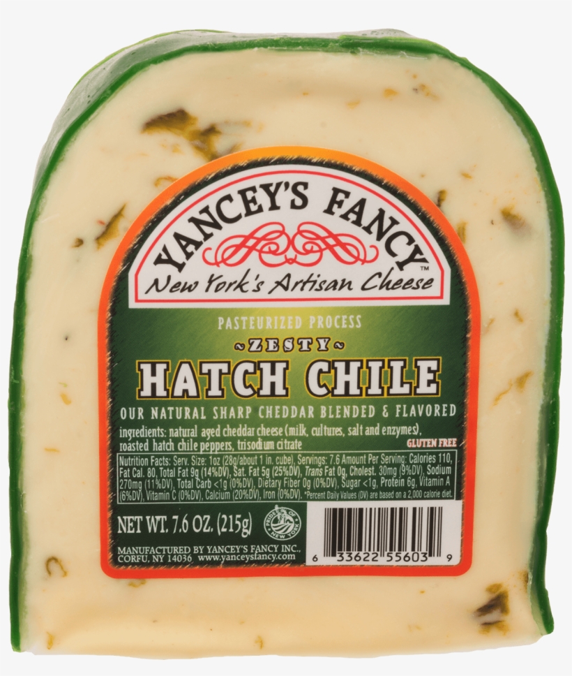 1 Cup Shredded Yancey's Fancy™ Hatch Chile Cheddar - Hatch Pepper ...