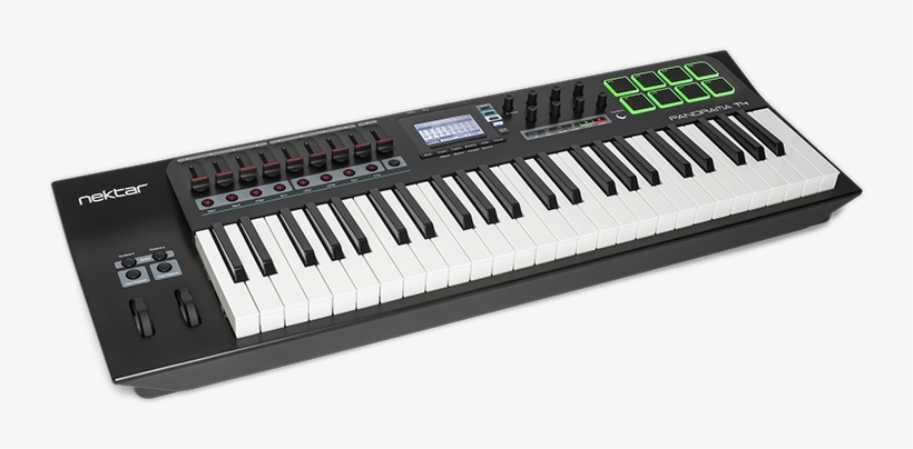 New Range Of Panorama Midi Controllers - Nektar Panorama T6 - 800x378 ...