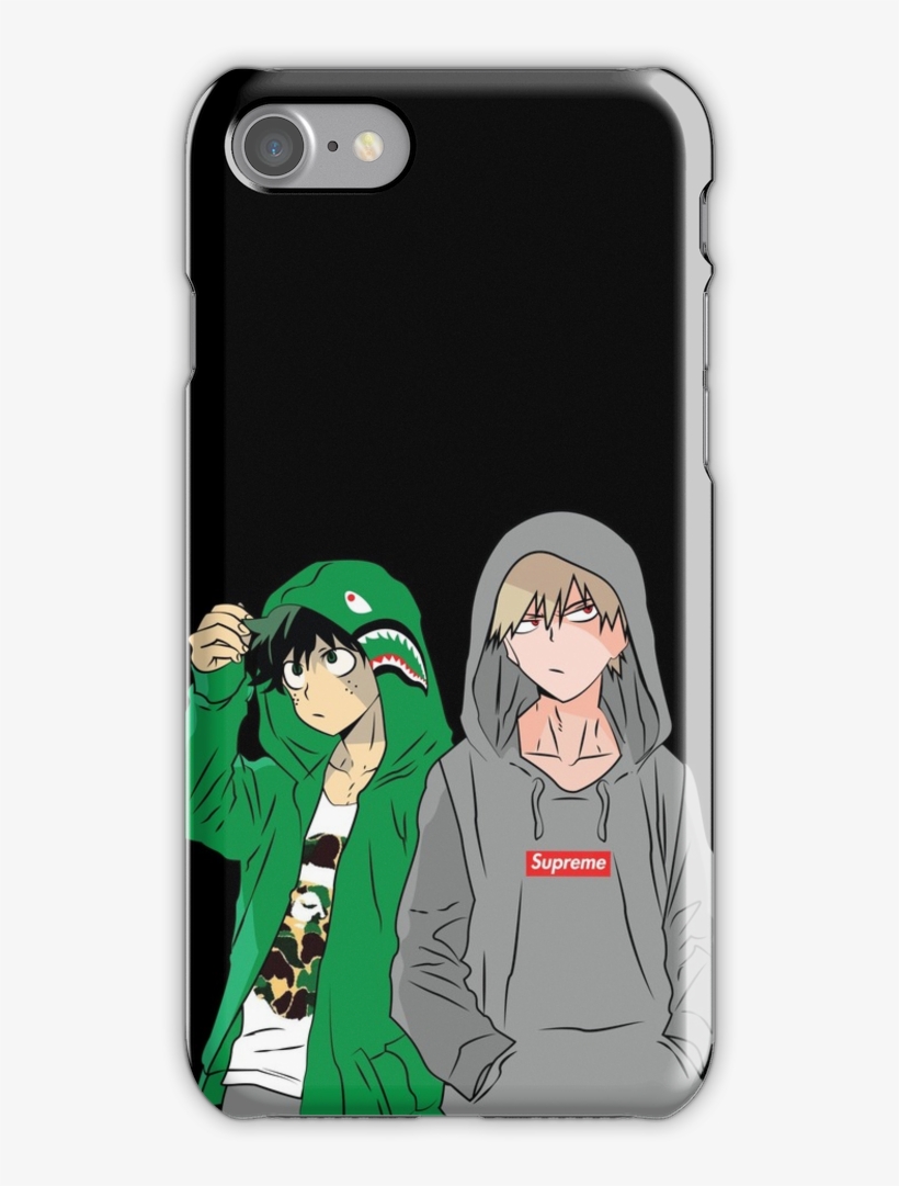 Hypebeast Academia Iphone 7 Snap Case - Supreme Shirt - 750x1000 PNG ...
