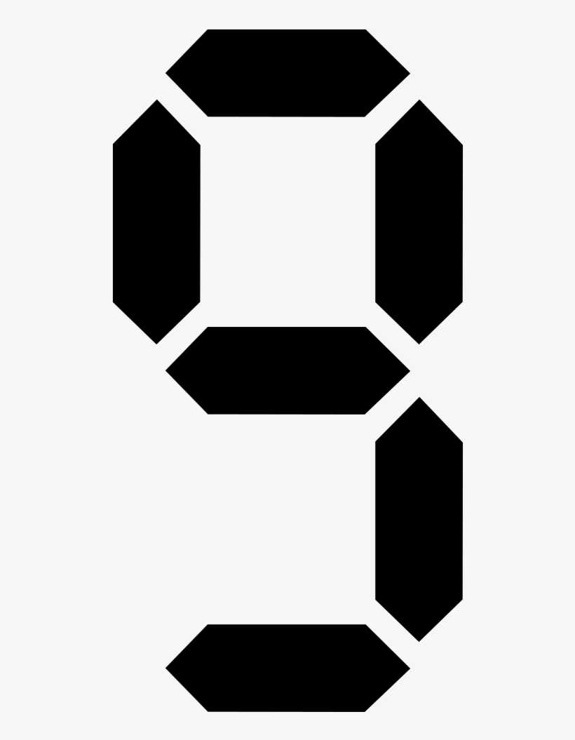File - Seven-segment 9 - Svg - Seven Segment Display Png - 549x1023 PNG ...