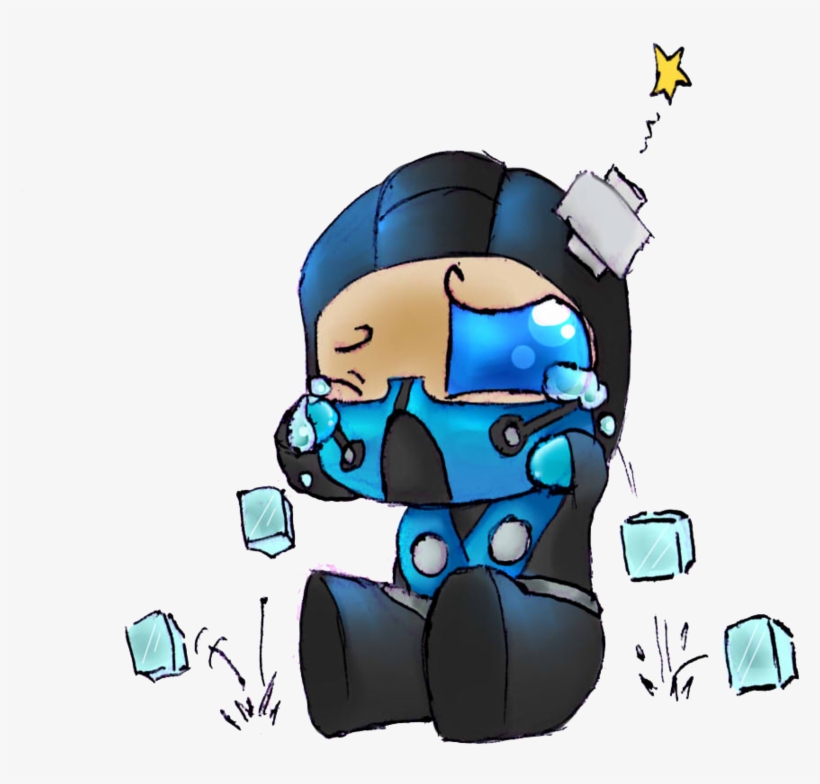 Drawn Predator Sub Zero - Sub Zero Sad - 900x810 PNG Download - PNGkit