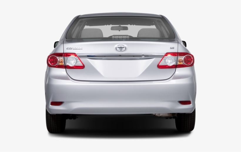 2012 Toyota Corolla Rear - 640x480 PNG Download - PNGkit