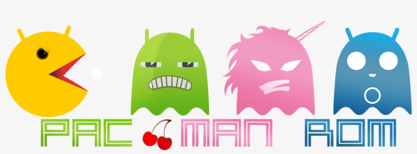 Pac Man Rom - 1280x400 PNG Download - PNGkit