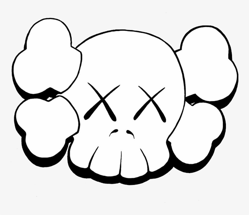 Kaws Png - Kaws Skull - 754x700 PNG Download - PNGkit