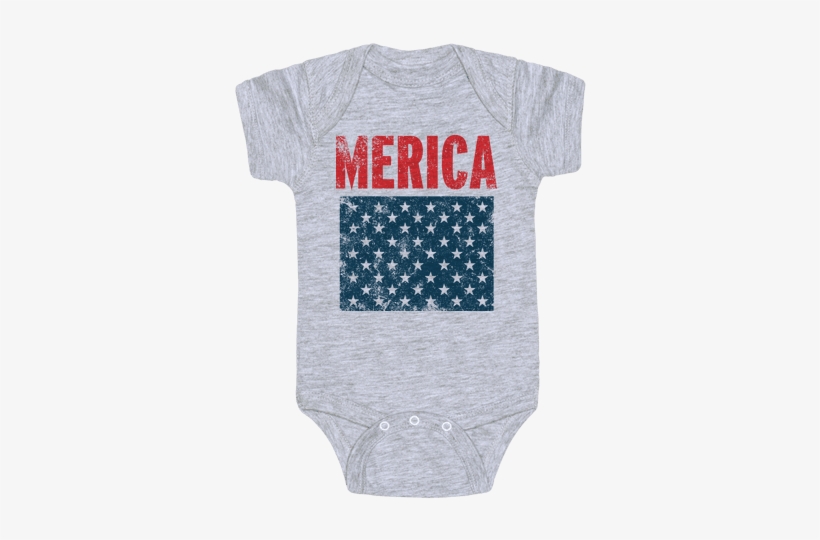 Merica Baby Onesy - Wub Baby - 484x484 PNG Download - PNGkit