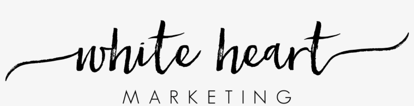 White Heart Marketing - Calligraphy - 2340x921 PNG Download - PNGkit