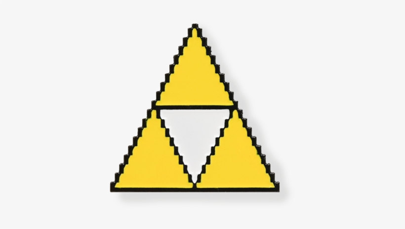Zelda 8 Bits Triforce - 600x600 PNG Download - PNGkit