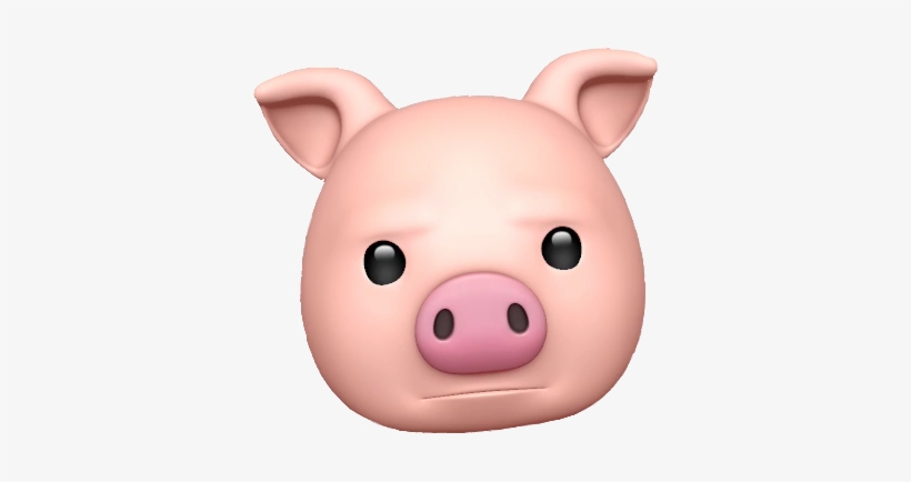 Pig Emoji Emojisticker Piggy Stickers Iphoneemoji Iphon - Emoji ...