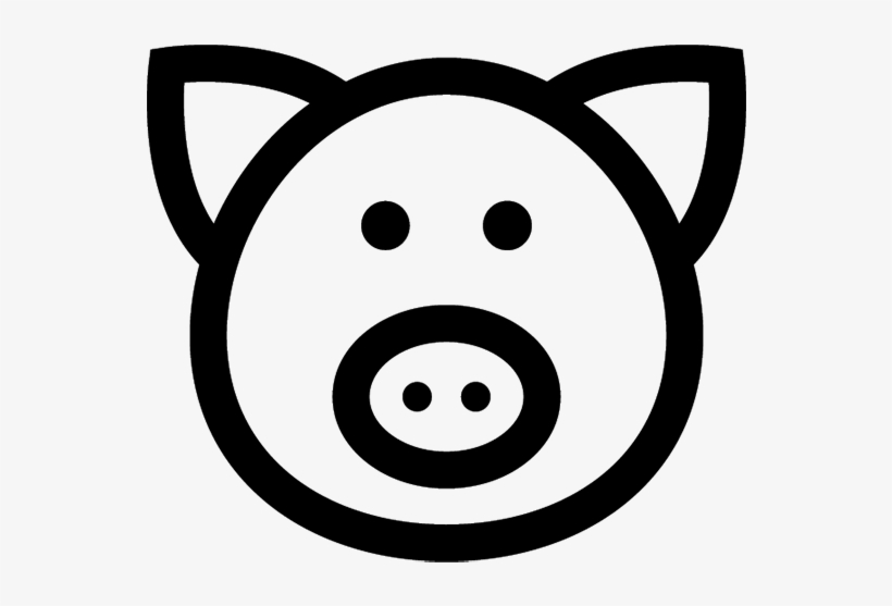 12 $emoji Pig$ - Pork Icon Free - 606x545 PNG Download - PNGkit