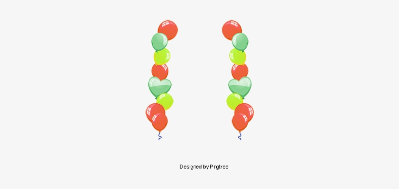 Color Balloon Border, Color Clipart, Color Ball, Colorful - Balloon ...