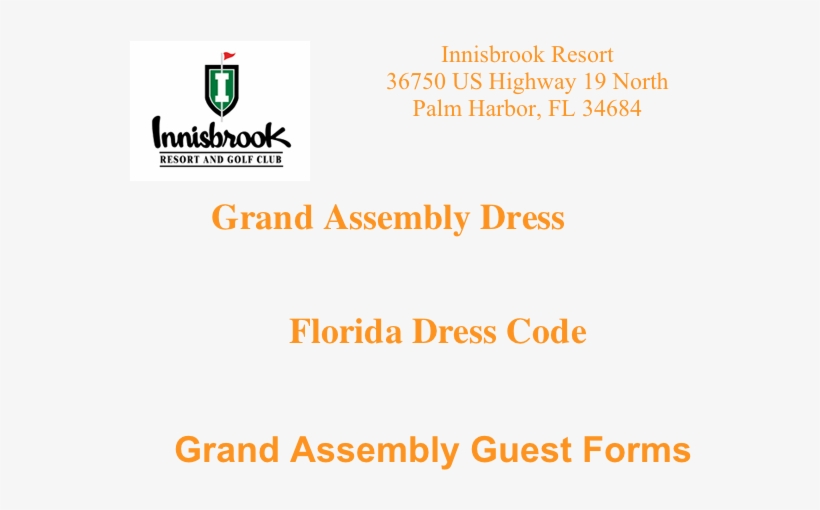 Grand Assembly Dress Code Florida Dress Code Dresscodetri - Florida ...