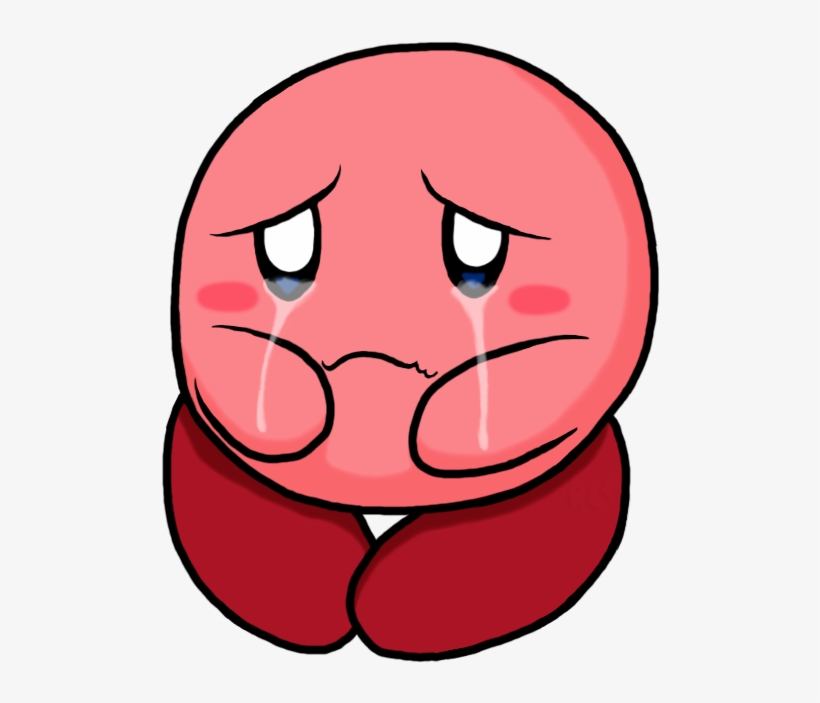Sad Kirby - Kirby Sad Png - 539x635 PNG Download - PNGkit