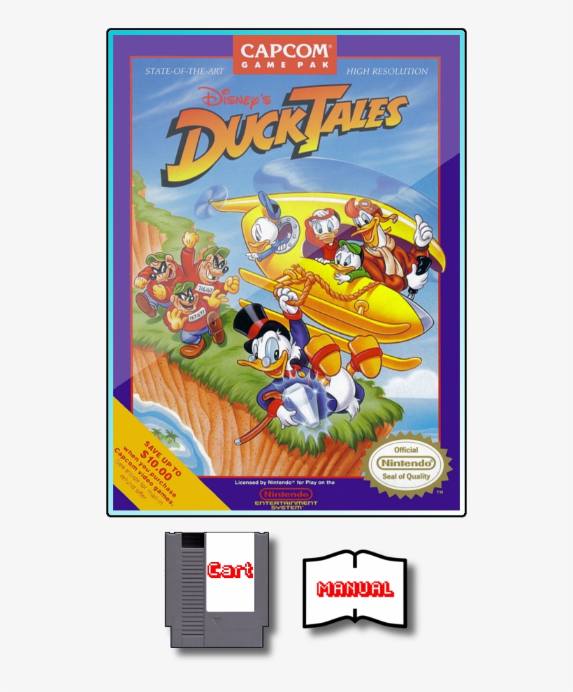 Ducktales - Nes - Disney Ducktales [entertainment System Game ...