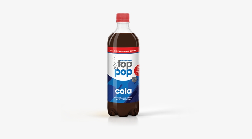 Top Pop Soda 24oz - Cola - 600x500 PNG Download - PNGkit