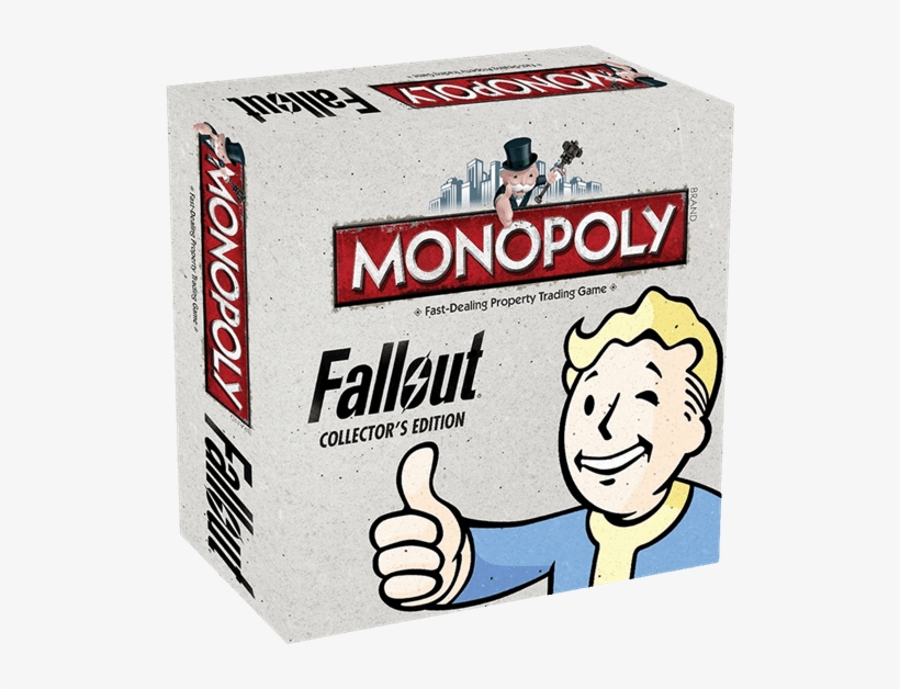 Fallout Monopoly Board Game - 600x600 PNG Download - PNGkit