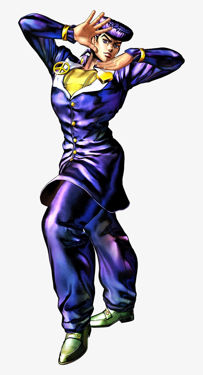 Josuke Higashikata - Josuke Higashikata Asb - 714x1450 PNG Download - PNGkit