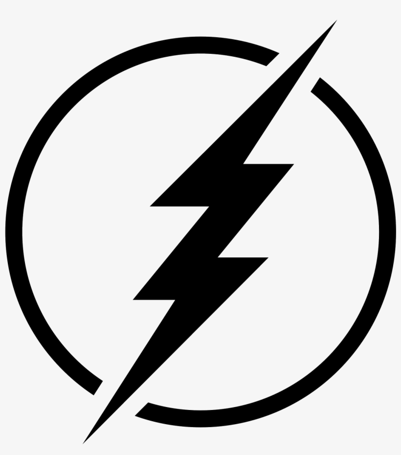 The Flash Sign Icon - Flash Icons - 1600x1600 PNG Download - PNGkit