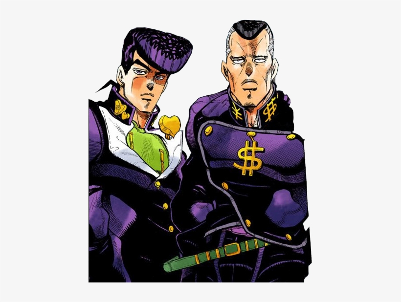 Download Transparent Transparent Josuke - Cartoon - PNGkit
