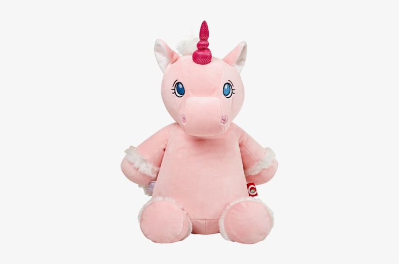 Download Transparent Pink Unicorn Cubby Stuffie - Unicorn Teddy Bear ...