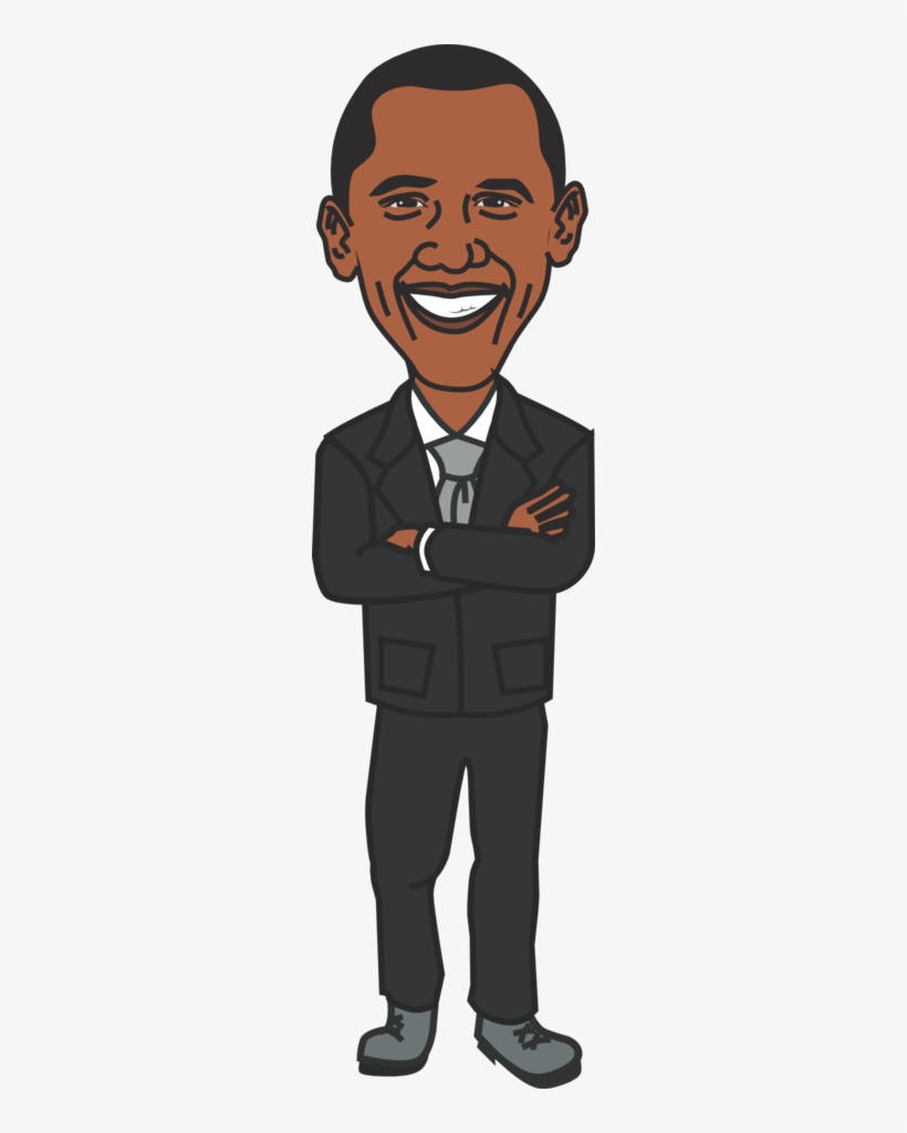 President Barack Obama - Obama Clipart - 256x944 PNG Download - PNGkit