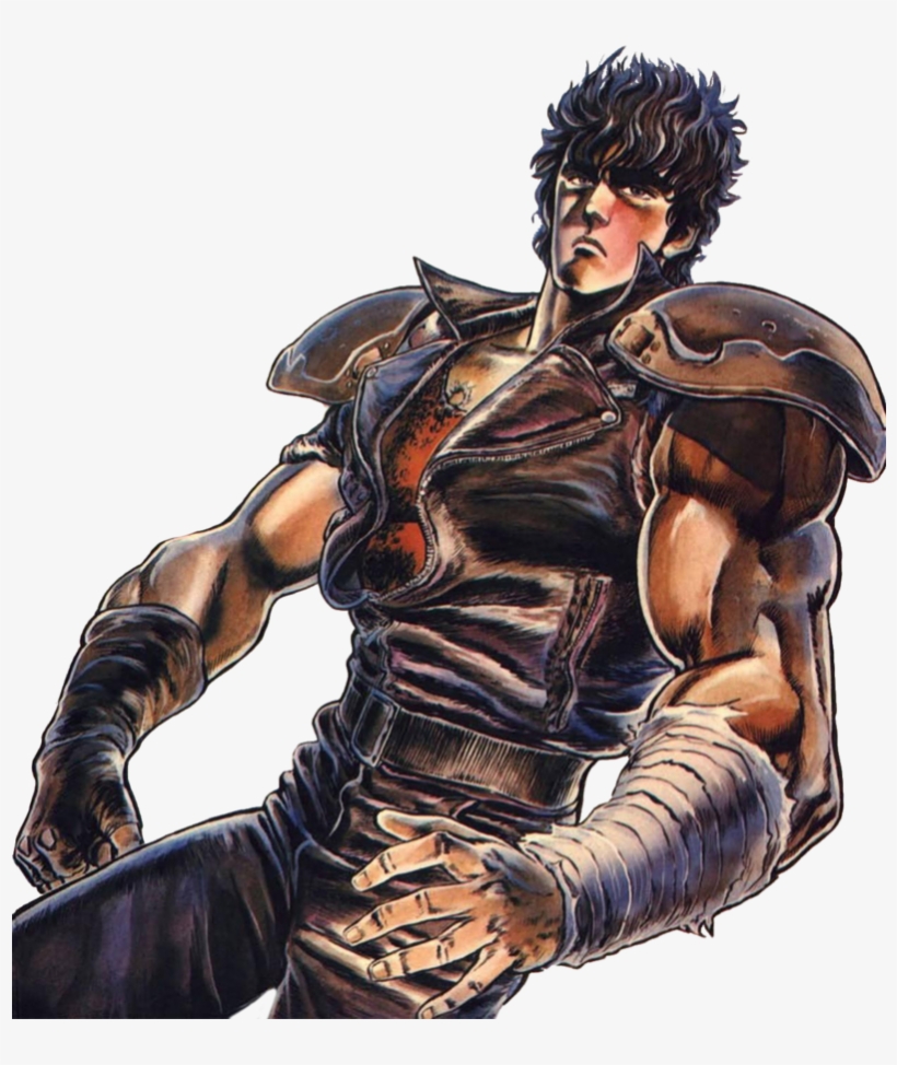 Kenshiro Render - Hokuto No Ken Artist - 800x900 PNG Download - PNGkit