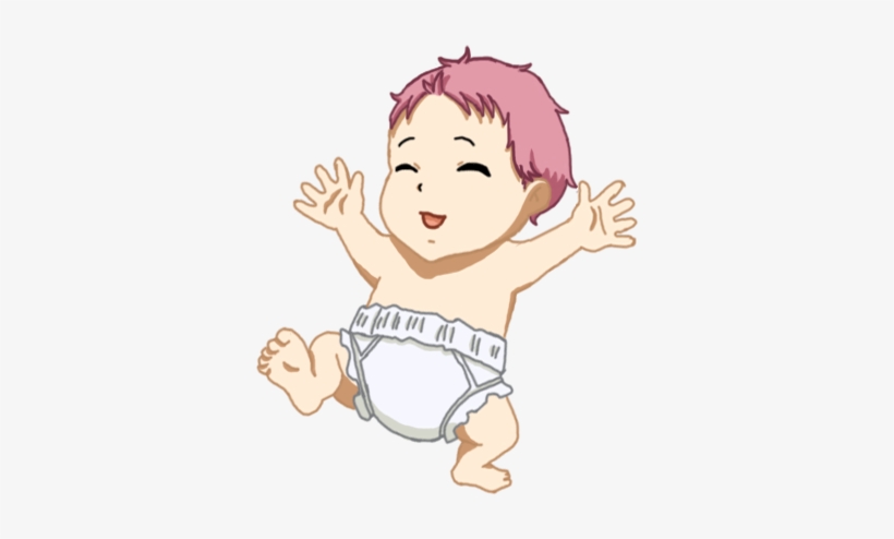 Baby-haru - Cartoon - 408x444 PNG Download - PNGkit