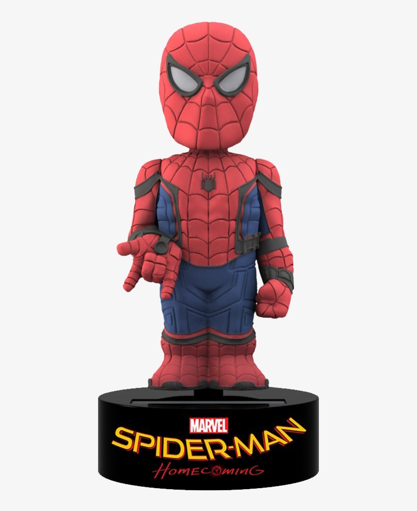 Spider Man 6” Solar Powered Body Knocker - Bobble Heads - Spider-man ...