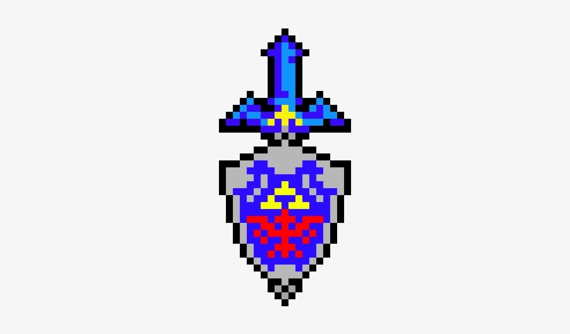 Download Transparent Legends Of Zelda Sword And Shield - Hylian Shield ...
