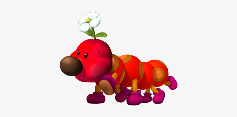 Download Transparent Red Wiggler Mario - PNGkit