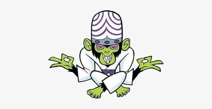 Mojo Jojo Yoga - Power Puff Girls Enemy - 446x342 PNG Download - PNGkit