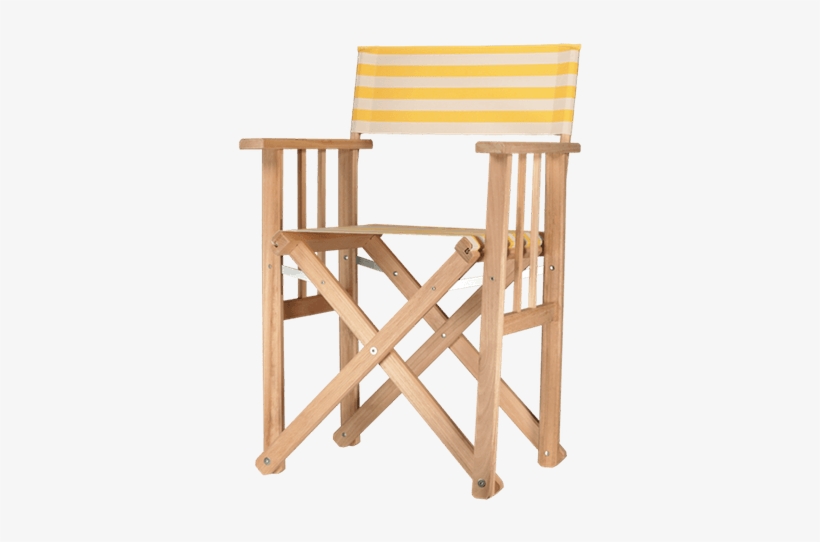 Yellow Director Chair Lido - Yellow - 600x600 PNG Download - PNGkit