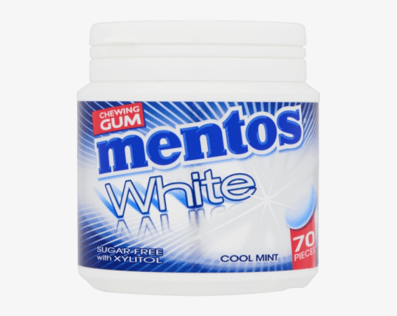Mentos White Cool Mint - Mentos - 600x600 PNG Download - PNGkit