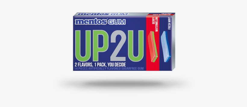 Buy - Mentos Up2u Gum - 500x300 PNG Download - PNGkit