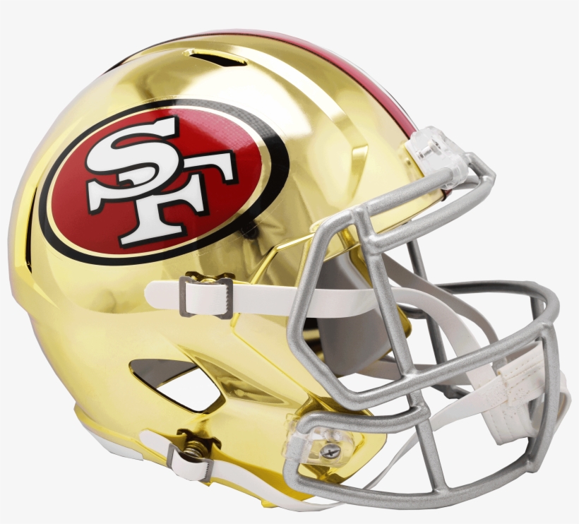 San Francisco Ers Chrome Alternate Replica Helmet Png - San Francisco ...